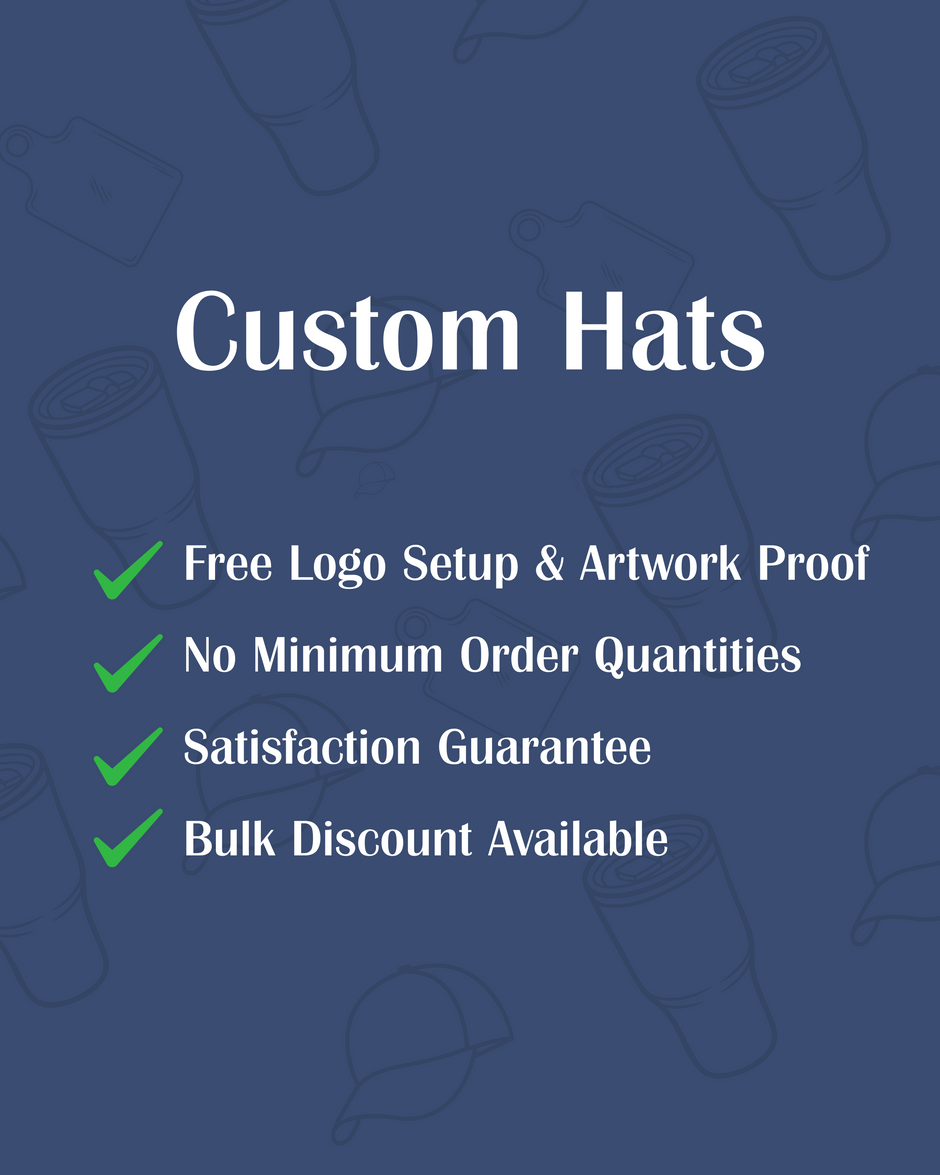 Custom Branded Hats – Embroidered & Leather Patch | FirstMark – First Mark